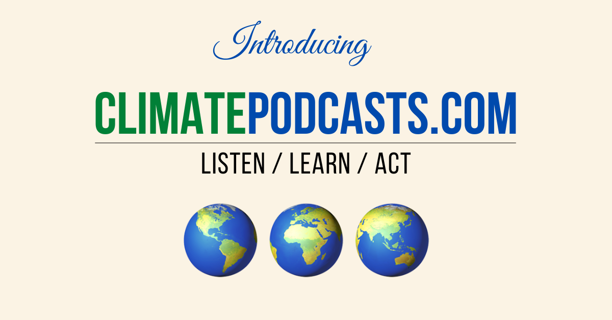 Green Jobs Network Launches ClimatePodcasts.com - Green Collar Blog