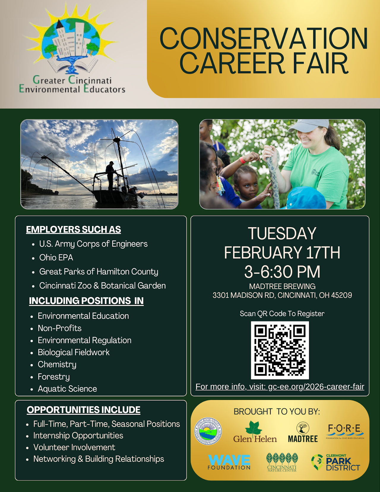 Last Call! Greater Cincinnati Conservation Career Fair is Feb. 17 ...